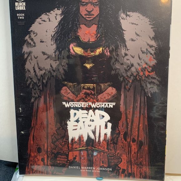 Other | Wonder Woman Dead Earth 2 Variant Dc Black Label Nrmt Comic ...